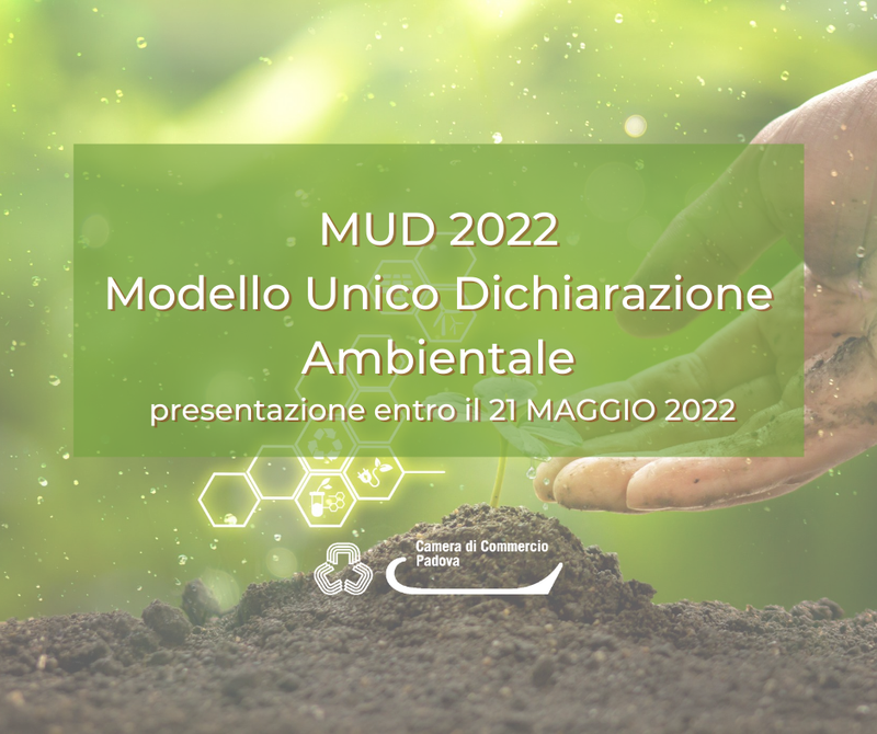 MUD 2022: approvato il Modello Unico di Dichiarazione Ambientale ...